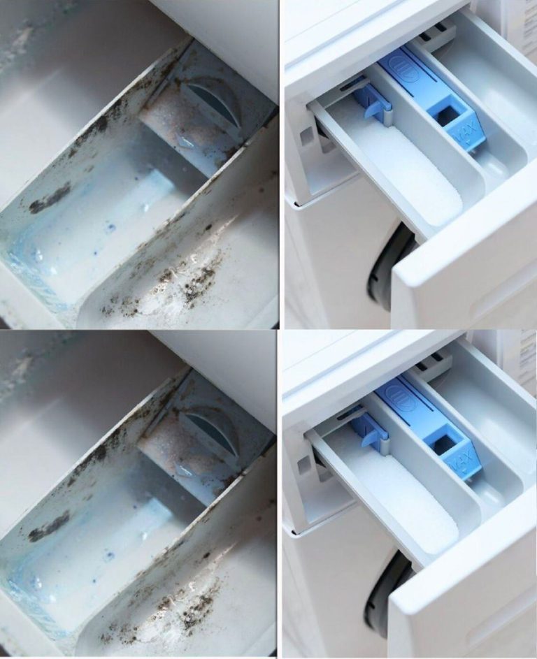 The genius trick for cleaning the washing machine drawer – Best Recipes